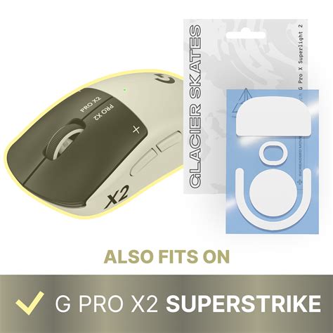 Glacier Skates Logitech G Pro X Superlight 2 And X2 Superstrike