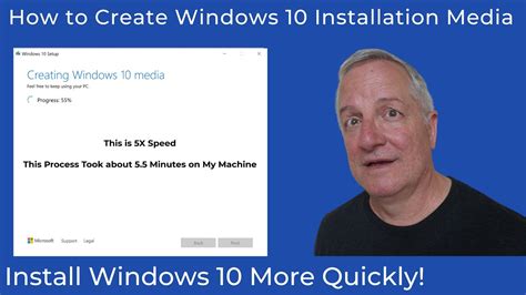 How To Create Windows Installation Media On A USB Flash Drive YouTube