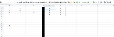 Populate A Range Of Cells Into Another Range Of Cells Column And Row