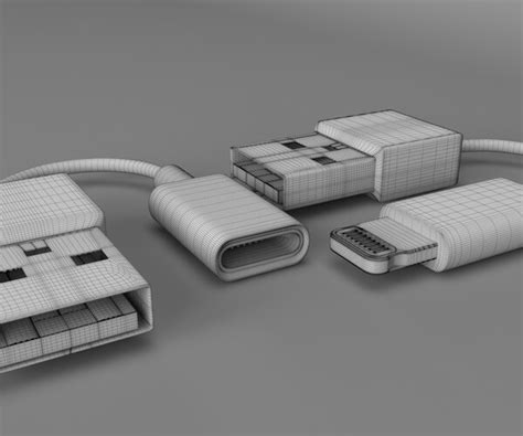 Artstation Socket Adaptor Input Output Game Assets