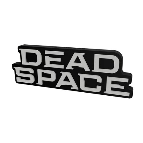 Stl File 3d Multicolor Logosign Dead Space・3d Printable Model To