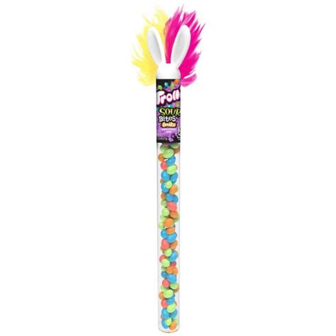 Trolli Easter Crazy Hair Bunny Ears 25 Oz Candy Tubes 12 Box
