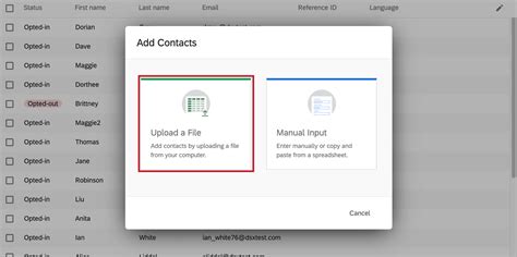 Adding Directory Contacts