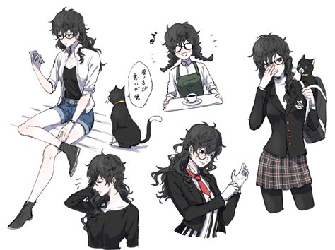 Protagonist Female Persona 5 Persona 5 Anime Persona 5 Joker Persona 5