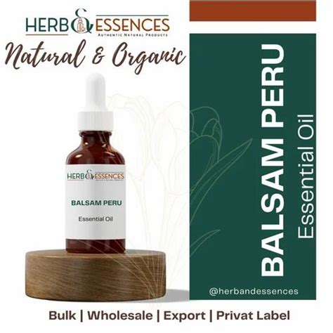 Balsam Peru Oil Herb And Essences For Perfume Liquid At ₹ 2100kg