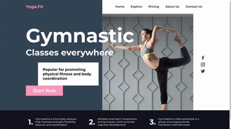 Shayan Shah On Linkedin Yogalandingpage Yogawebsite Gym Gymfitness Responsivewebsite