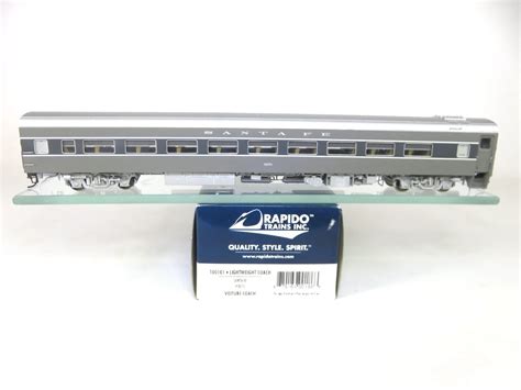 Rapido 100101 Ho Scale Atsf Santa Fe Lightweight Coach Passenger Car