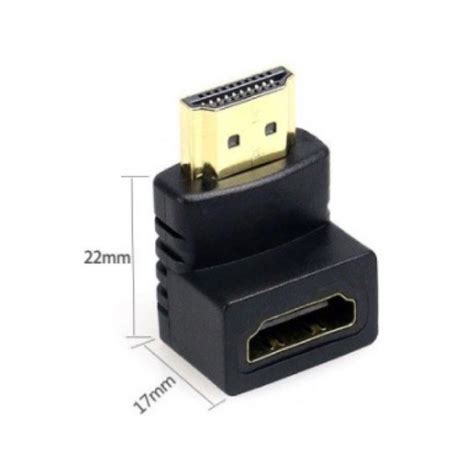 Jual GENDER KONEKTOR CONNECTOR HDMI MALE FEMALE SIKU Shopee Indonesia