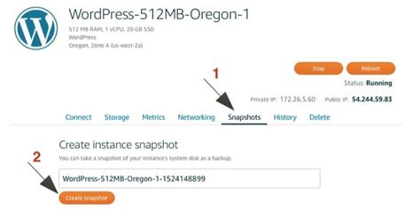 how to use load balancer with aws lightsail to scale wordpress site