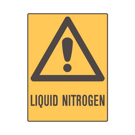 Laboratory Signs Liquid Nitrogen Shop Now Seton Australia