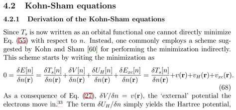 Mathematical Modeling Functional Derivative Of Energy With Respect To
