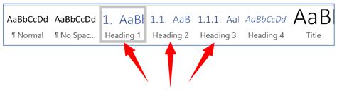 how to create and set up multilevel numbering in word that works