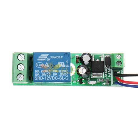 V One Channel Capacitive Touch Key Sensor Module Computer Power Button With Relay Self Locking
