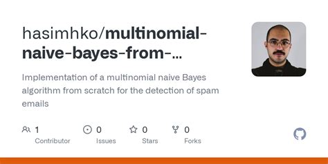 Github Hasimhkomultinomial Naive Bayes From Scratch Implementation Of A Multinomial Naive