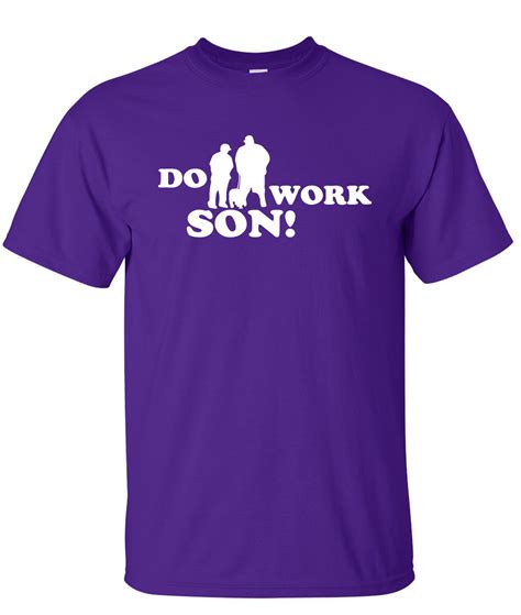Do Work Son Logo Graphic T Shirt Supergraphictees