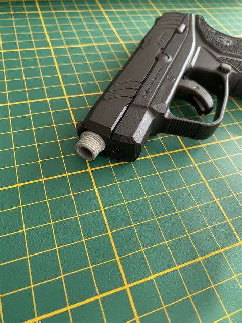 Airsoft Tokyo Marui Lcp2 Silencer Adapter By Bezo Download Free Stl Model