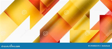 Geometric Concept Abstract Design Background Stock Vector