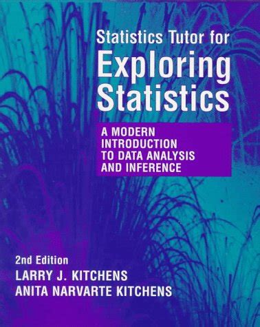 Statistical Tutor for Kitchens’ Exploring Statistics: A Modern Introduction to Data Analysis and ...