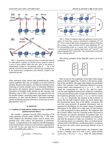 Solution Deterministic Generation Of Entanglement In A Quantum Network By Coherent Absorption