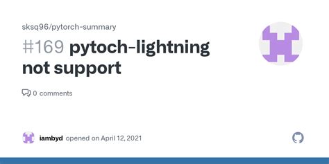 Pytoch Lightning Not Support Issue 169 Sksq96 Pytorch Summary GitHub