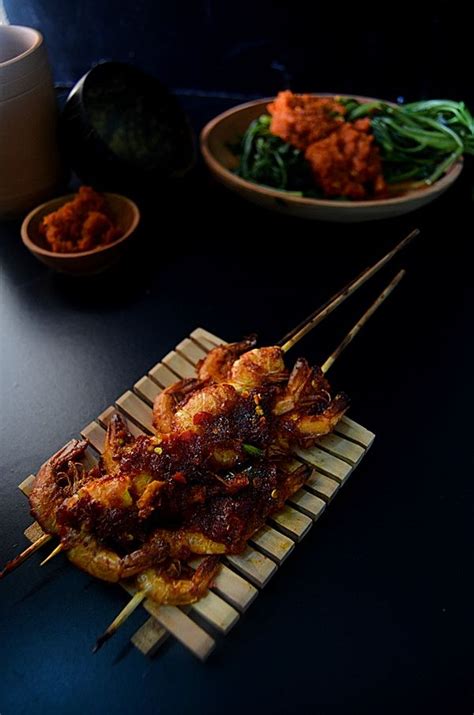 Dapur Comel Selma Sate Udang Bakar Pedas Resep Makanan Makanan Masakan