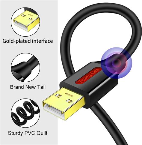 Buy Pack Printer Cable Ft USB Printer Cable USB A Male To Type B Male Printer Scanner
