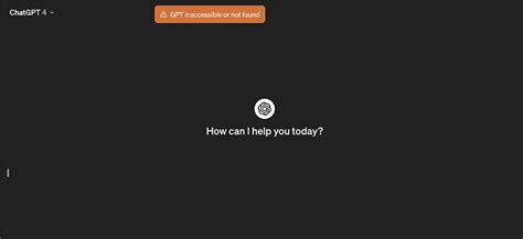 bug gpt inaccessible or not found bugs openai developer forum