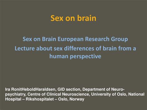 PPT Sex On Brain PowerPoint Presentation Free Download ID