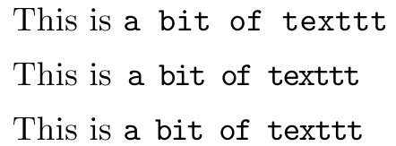Fonts Change Kerning Of Texttt TeX LaTeX Stack Exchange