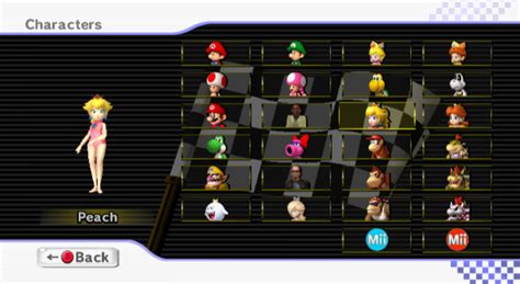 Swimsuit Peach Mario And Sonic London 2012 Mod For Mario Kart Wii