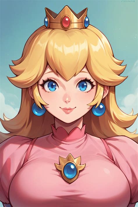 Ai Art Beautiful Princess Peach 14 By Cposample On Deviantart