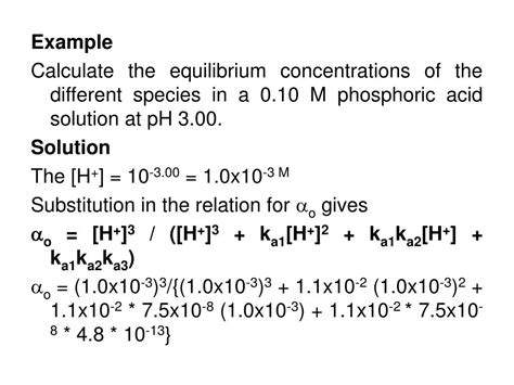 PPT - Buffer Calculations for Polyprotic Acids PowerPoint Presentation - ID:2963752