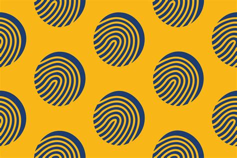 Seamless Fingerprint Image Pattern 41448726 Vector Art At Vecteezy