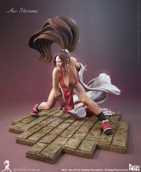 Artstation Mai Shiranui Fan Art