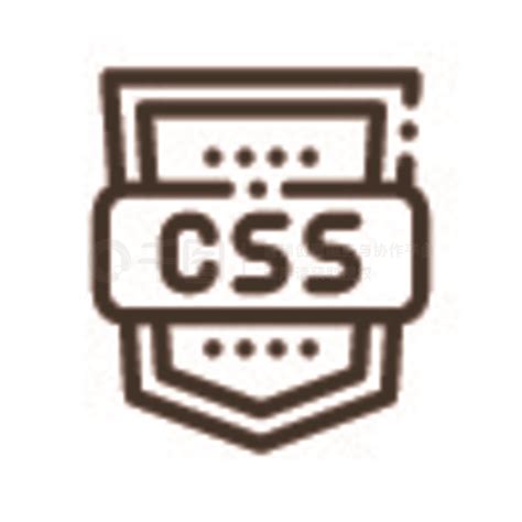 Html免抠元素 编码语言css系统矢量细线图标。二进制系统，数据加密线性象形图。 Web样式开发，编程错误修复，html，脚本轮廓图。编码
