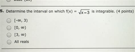 solved determine the interval on which f x squareroot x