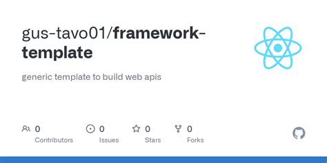 GitHub Gus Tavo Framework Template Generic Template To Build Web Apis
