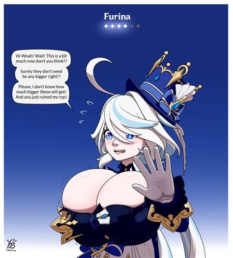 Rule 34 2025 Big Breasts Breast Expansion Cleavage Furina Genshin