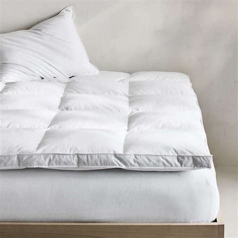 Classic Organic Cotton Down Alternative Fiber Queen Matteress Topper