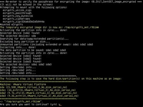 how to clone an encrypted disk image with clonezilla