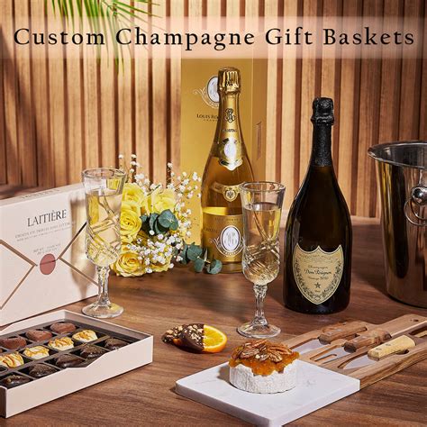 Custom Champagne T Baskets Montreal Baskets Montreal Delivery