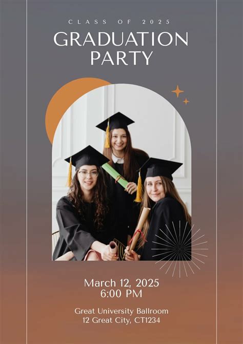 Graduation Party Poster