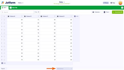 How To Get The Sum Of Fields In Jotform Tables