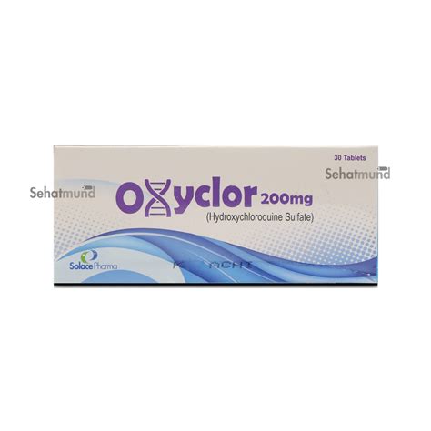 Oxyclor Tablets 200mg Sehatmund Online Medicine