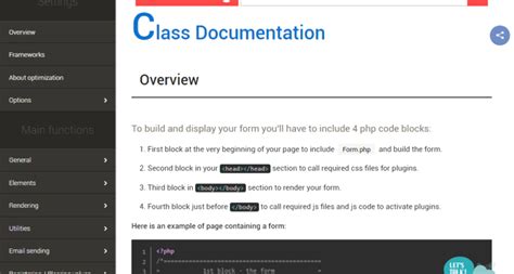 Php Forms Class A Comprehensive Guide
