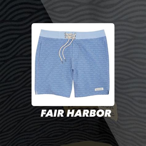Fair Harbor Swim Euc Fair Harbor Nautilus Board Short Poshmark