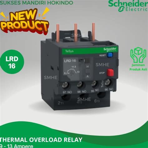 Jual Lrd16 Lrd 16 Thermal Overload Relay Schneider Tesys Original Sni