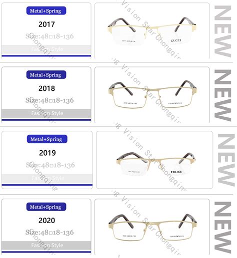 Metal New Eyeglass Frame China Wholesale Price Ophthalmology Equipment Manufacturer Chongqing