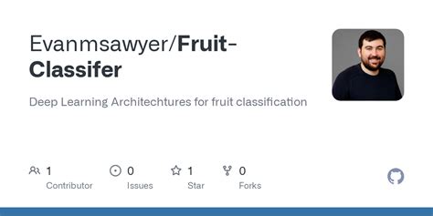 Github Evanmsawyerfruit Classifer Deep Learning Architechtures For Fruit Classification