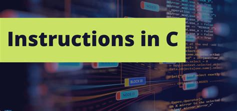 C Programming Different Types Of Instructions Tags Learn C Online